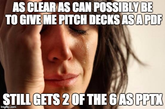 4 Reasons why startups should always create pitch decks as a PDF